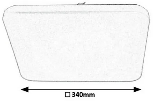 Rabalux 5699 - LED Stmívatelné stropní svítidlo EMMETT LED/16W/230V