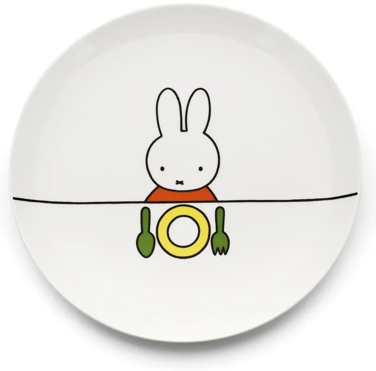 Porcelánová dětská jídelní sada 6 ks Miffy – Zilverstad
