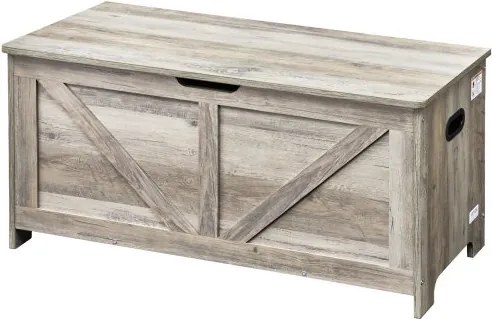 Dětská lavička na ukládání hraček Dřevěná truhla na hračky 38,98 × 15,55 × 18,9 V