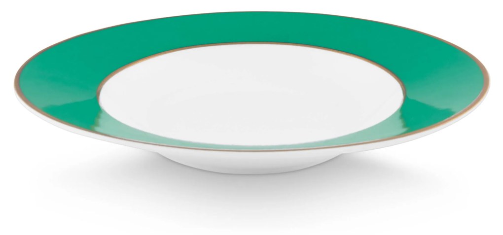 Pip Studio Pip Chique hluboký talíř ∅23,5 cm, zelený (Pip Chique hluboký talíř )