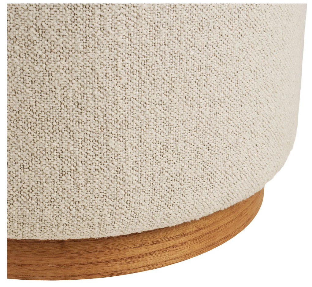 House Nordic Puf DAISY světlý