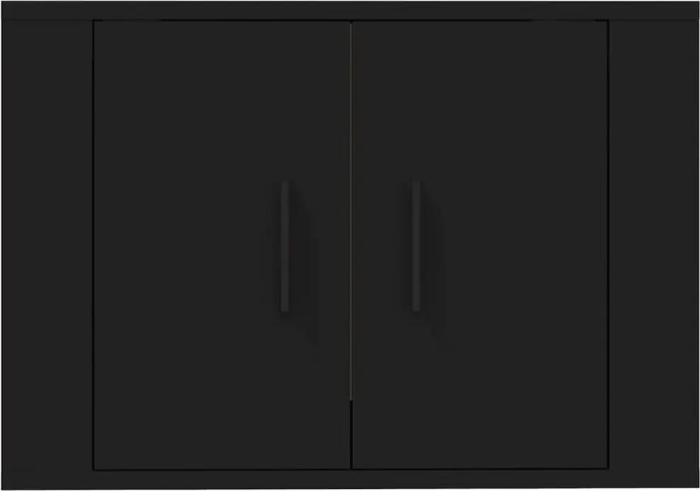 vidaXL Nástěnná TV skříňka 57 x 34,5 x 40 cm [816617] Barva: Černá