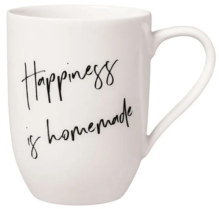 Hrnek s nápisem HAPPINESS IS HOMEMADE