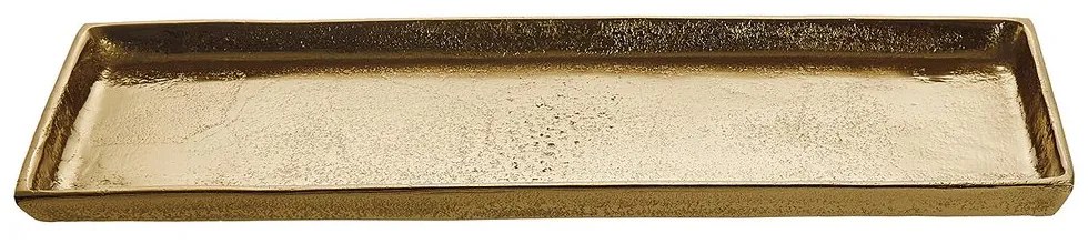 BANQUET Dekorační podnos 35 x 14 cm - zlatá