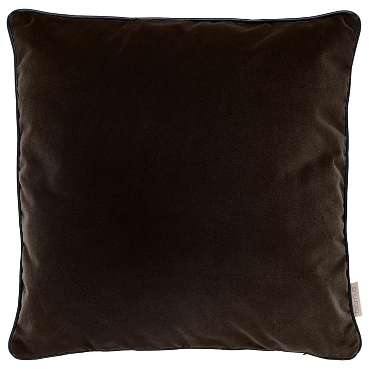 BLOMUS Potah na polštář Velvet 40 x 40 cm kávový