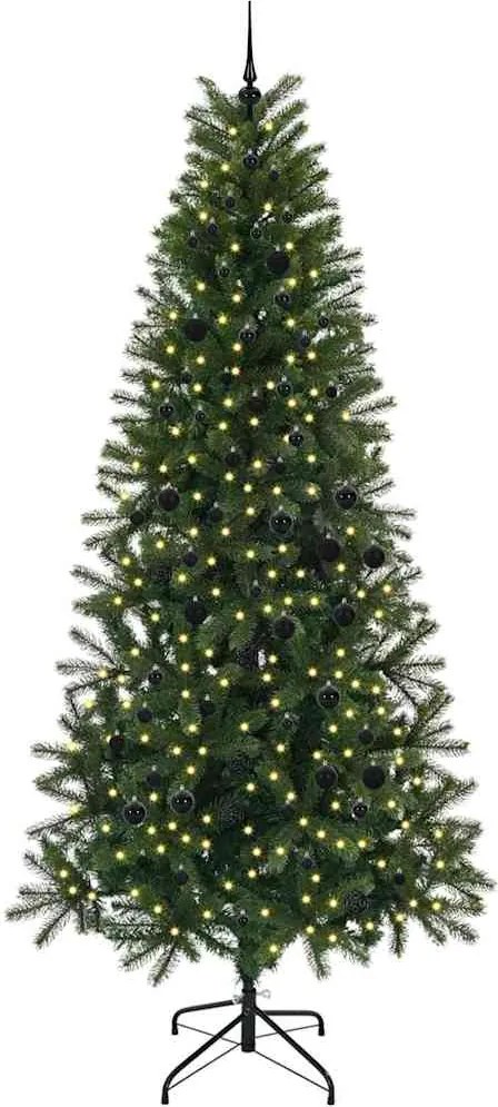 Umělý vánoční stromeček Zelená 240 cm PE a PVC 3397381