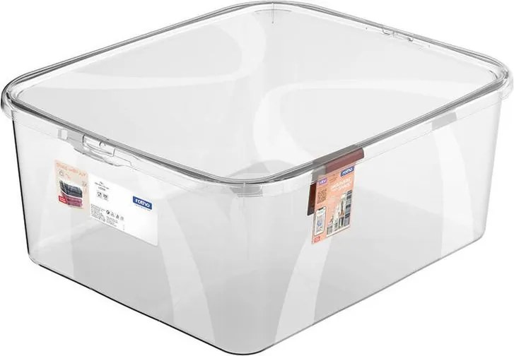 Úložný box s víkem LONA 19 l
