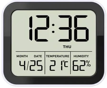 JVD Černá digitální bateriová meteostanice JVD SB774.1