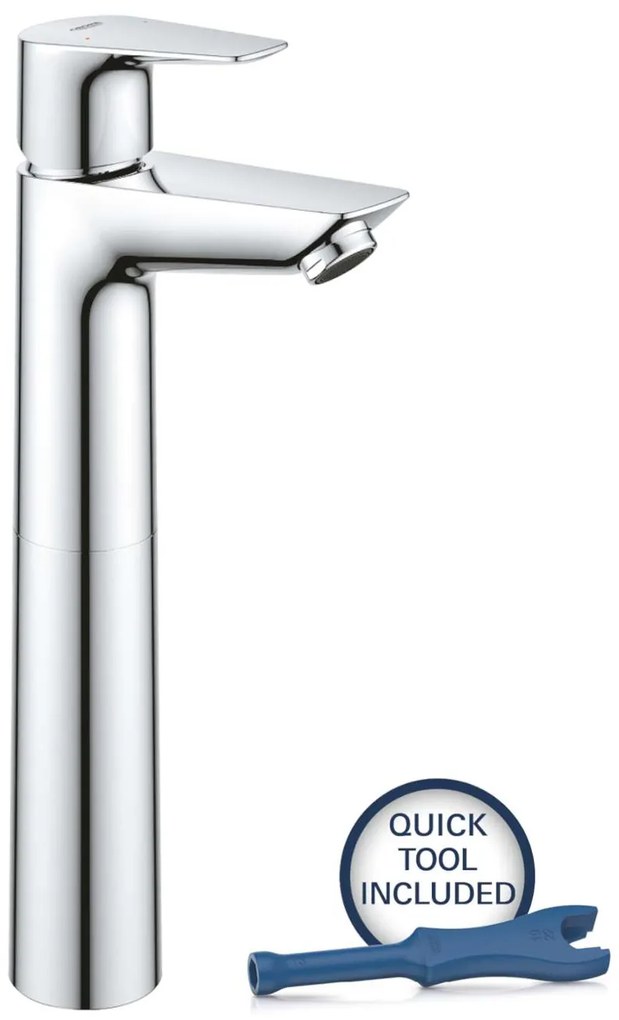 Grohe Start Edge - Umyvadlová baterie s výpustí Push-Open, chrom 23777001