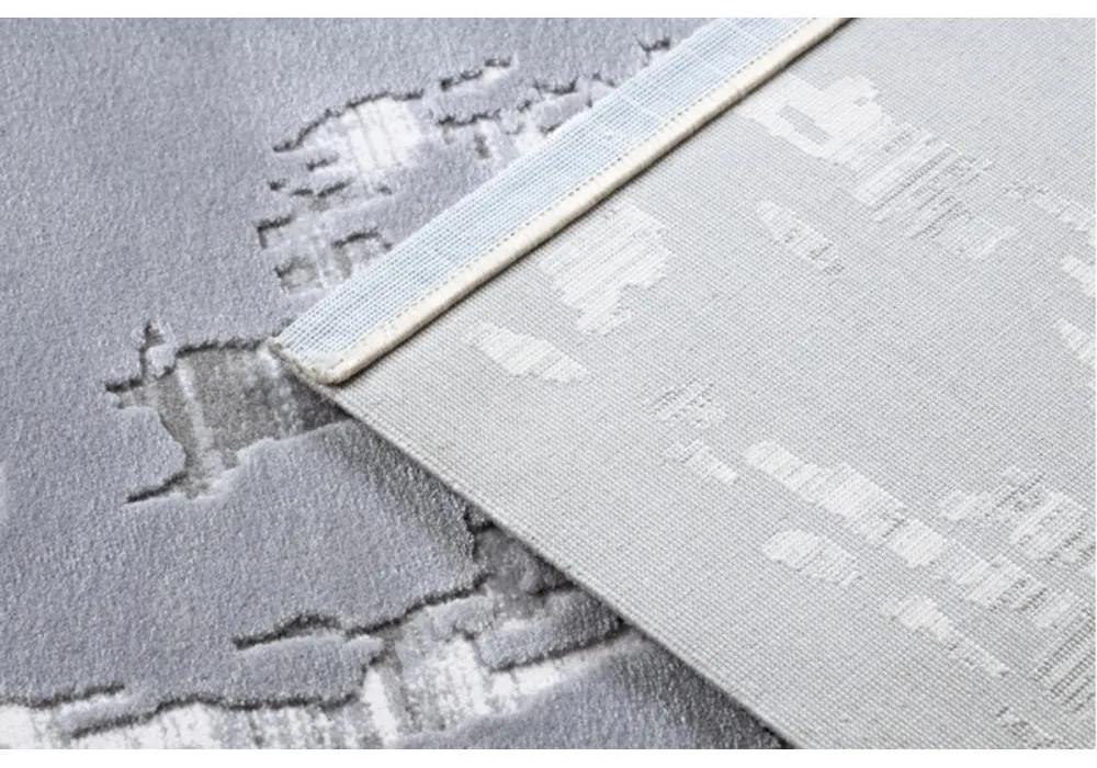 Luxusní kusový koberec akryl Glory šedý 160x230cm