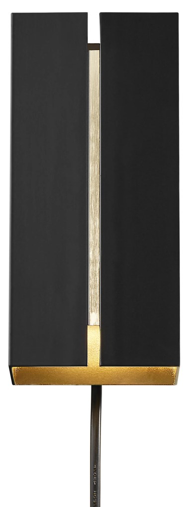 Nástěnné světlo Nordlux Curtiz (černá) hliník, kov IP20 2110551003