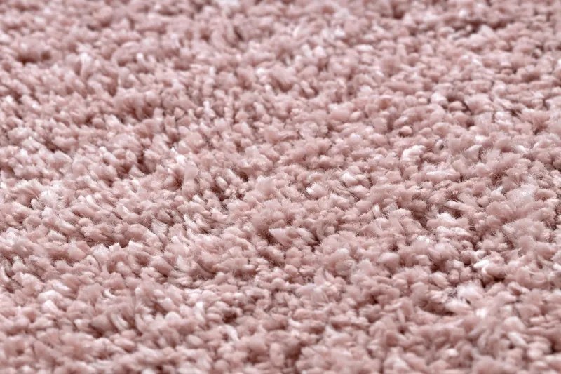 Dywany Łuszczów, Kusový koberec Berber 9000 pink, 80x150, růžová, obývací pokoj