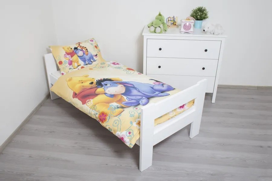 Jerry Fabrics Disney povlečení do postýlky WTP baby 100x135, 40x60 cm