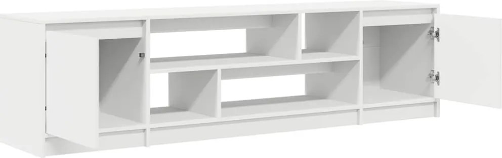 TV skříňka bílá 188,5x41x50 cm kompozitní dřevo 3328417