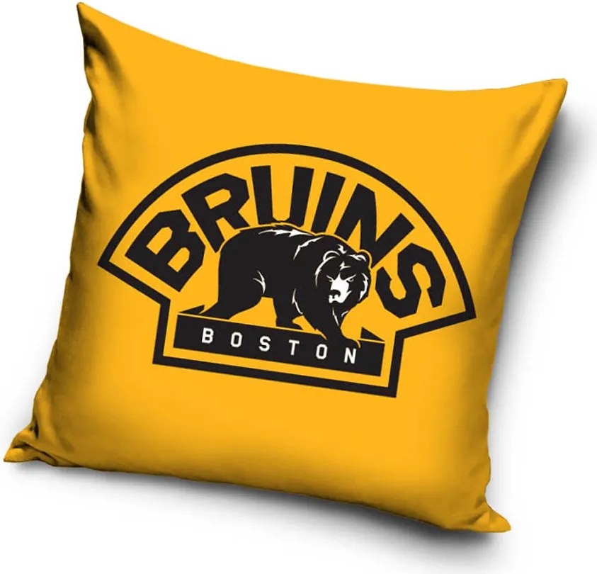 Polštářek NHL Boston Bruins Yellow Bear