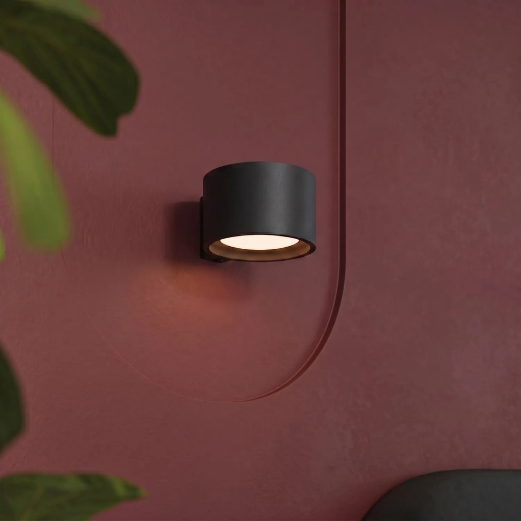 Sollux Lighting Nástěnné svítidlo MODO 1 černé GX53