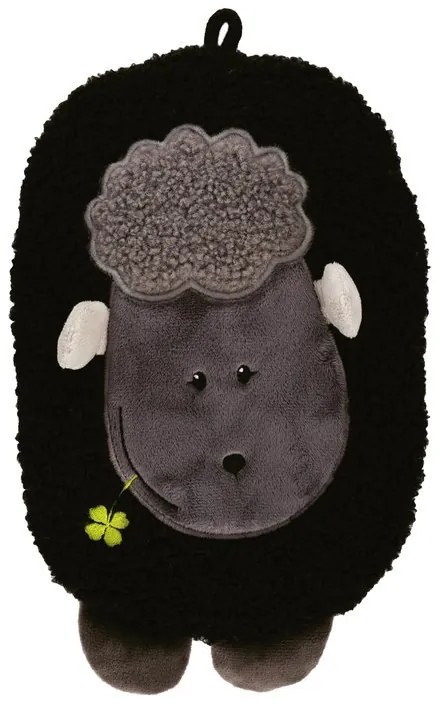 Termofor Hugo Frosch Eco Comfort - ovečka, 0,8 l, černá