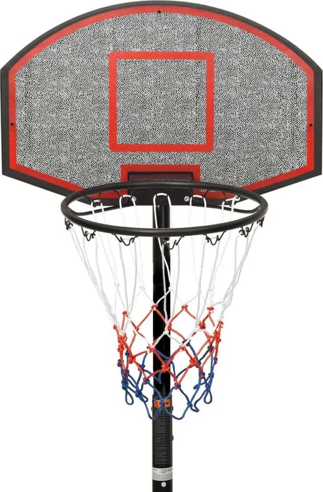 vidaXL Basketbalový koš 216–250 cm polyethylen [93656] Barva: Bílá