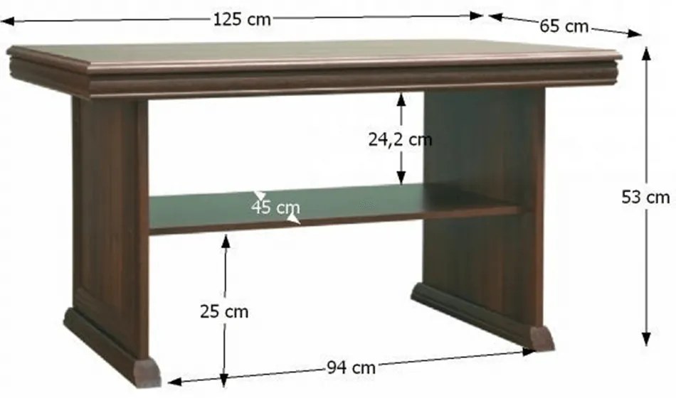 Kondela Konferenční stolek, samoa king, KORA KL2