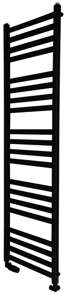 Regnis LOX, topné těleso 300x880mm, 487W, černá matná, LOX90/30/D300/BLACK