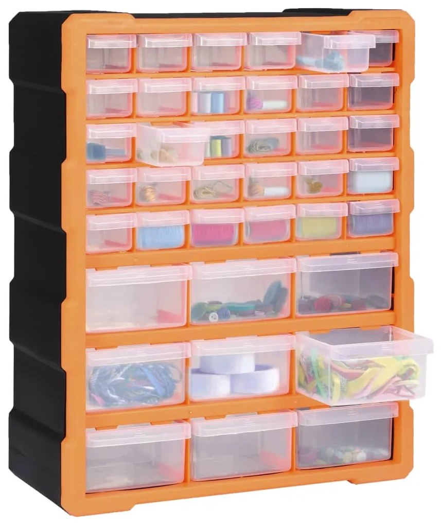 Organizér s 39 zásuvkami 38 x 16 x 47 cm,  147585