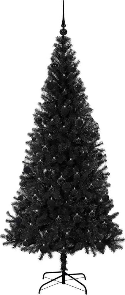Vánoční stromeček Černá 210 cm PVC 3396488