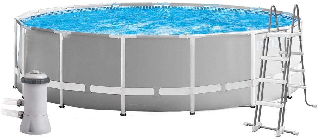 Bazén Intex Prism Frame 4,57 x 1,22 m | kompletset s kartušovou filtrací