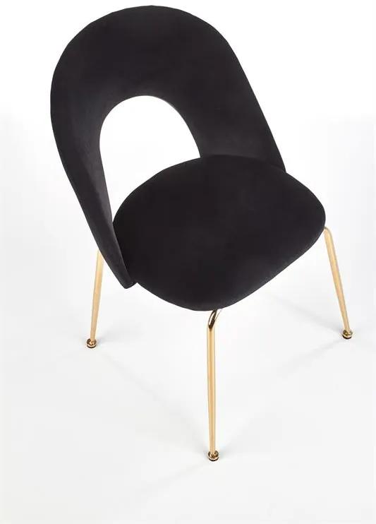 HALMAR K385 židle černá