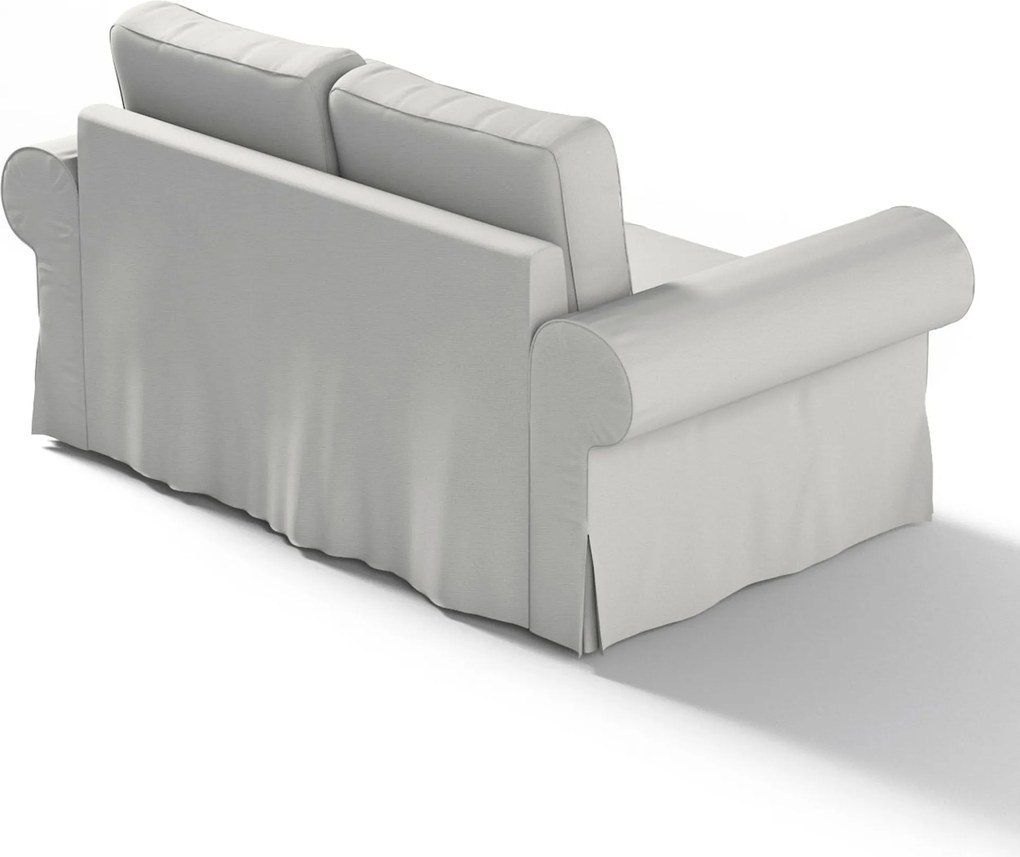 Potah na pohovku IKEA Backabro 2-místná, rozkládací barva šedá látka pletený vzor