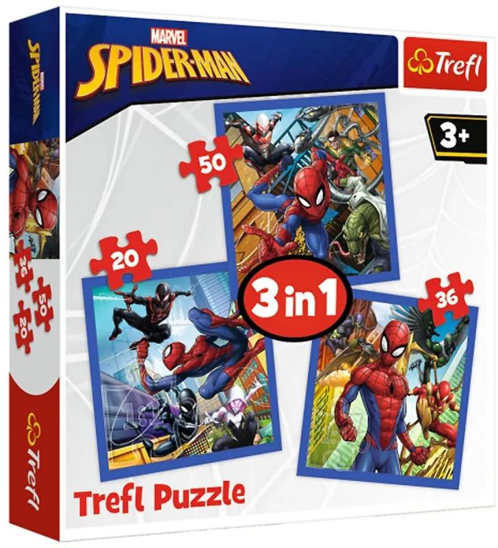 34841 Dětské puzzle - Spiderman - 3v1