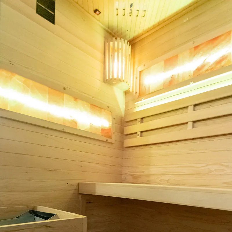 BPS-koupelny Finská sauna Relax HYD-4782 120x120, 2 osoby