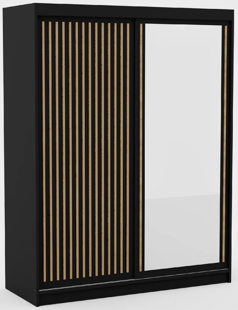 ADRK Furniture Posuvná skříň Delia 160 ADRK-SW-DEL-160-B