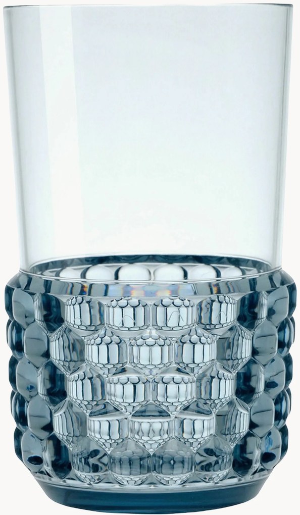 Sada sklenic se strukturálním vzorem Jellies, 4 díly