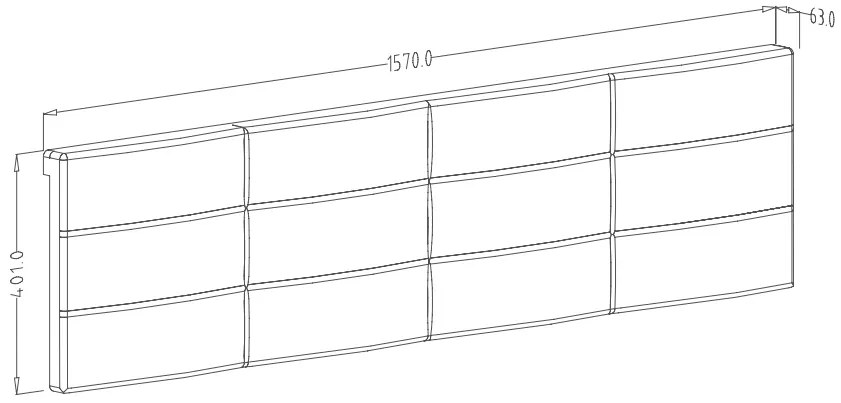 Manželská postel VERA s nočními stolky