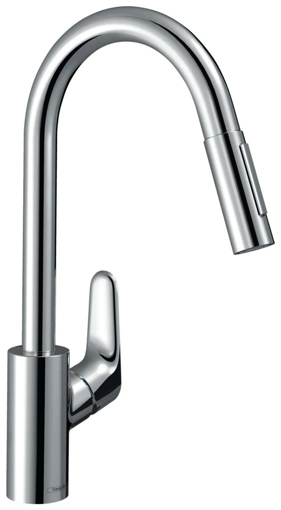 Hansgrohe Focus M41 - Dřezová baterie s výsuvnou sprškou, chrom 31815000