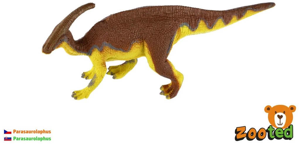 Parasaurolophus dinosaurus zooted plast 20cm