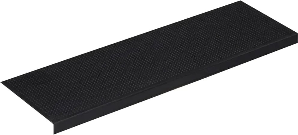 Nášlapy na schody 10 ks 25 x 75 cm guma 155641