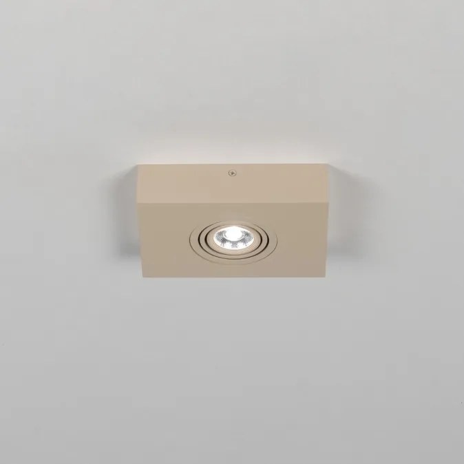 Stropní LED svítidlo Spot Quality Quadra 1 Taupe