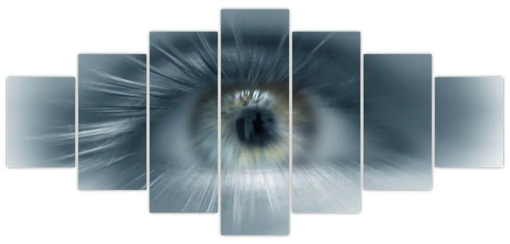 Obraz  - Pohled oka (210x100 cm)