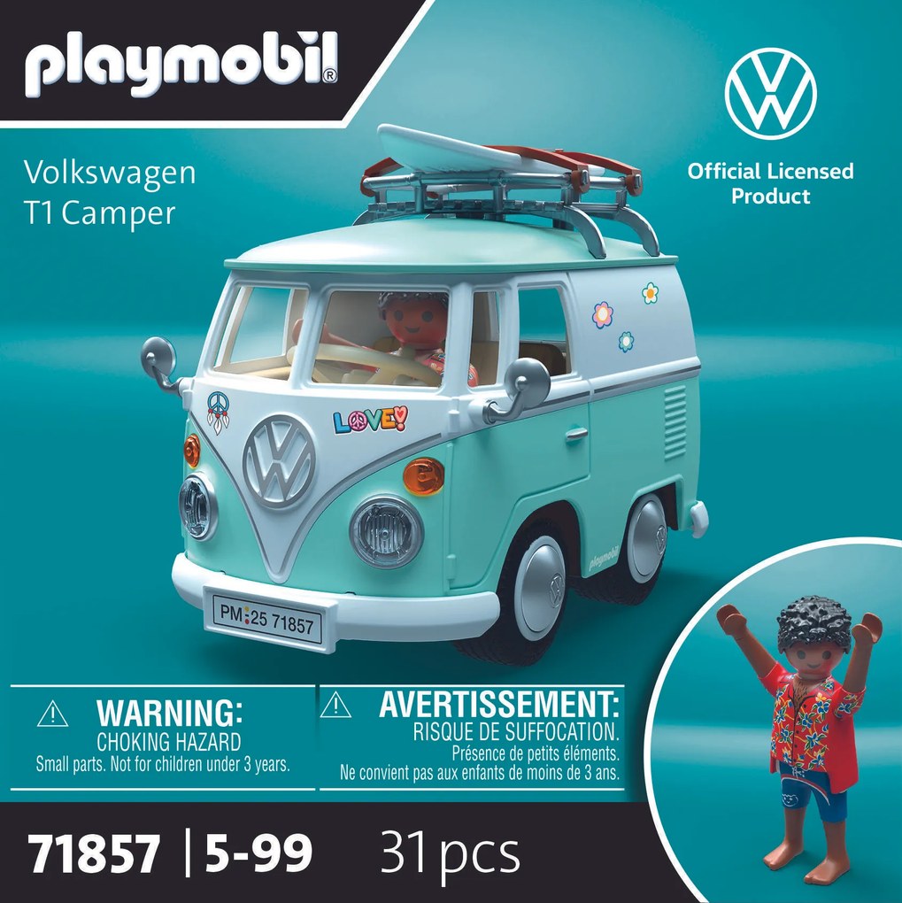 Playmobil 71857  x volkswagen t1 camper