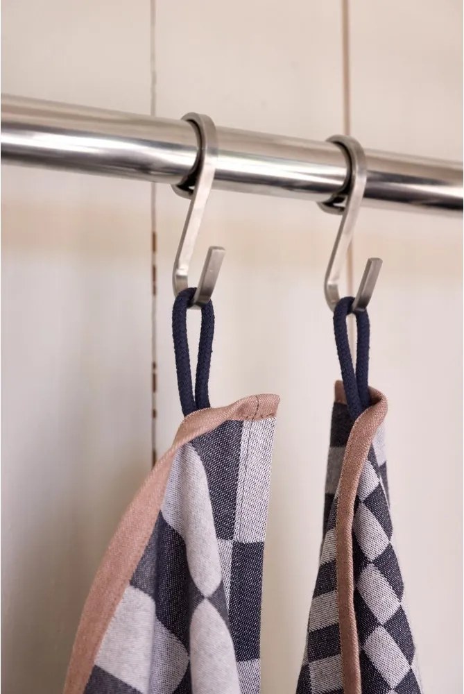 Nástěnný věšák nerezový v matně stříbrné barvě 70 cm Hang-It – Mette Ditmer Denmark