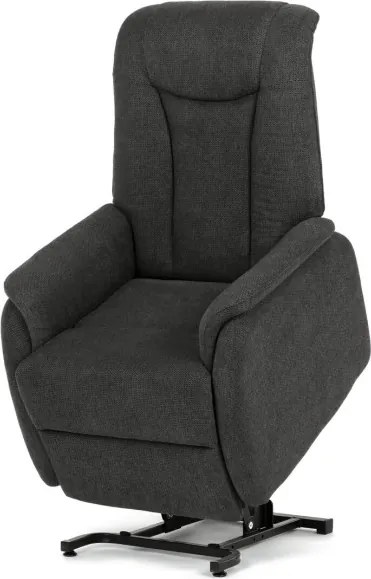 Polohovací křeslo šedé, elektrické TV-L8963 GREY2
