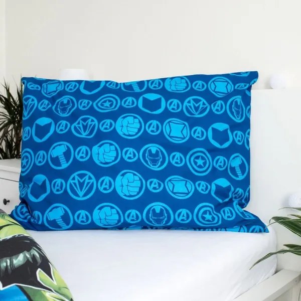 Jerry Fabrics Povlečení Avengers 02 svítící efekt 140x200, 70x90 cm