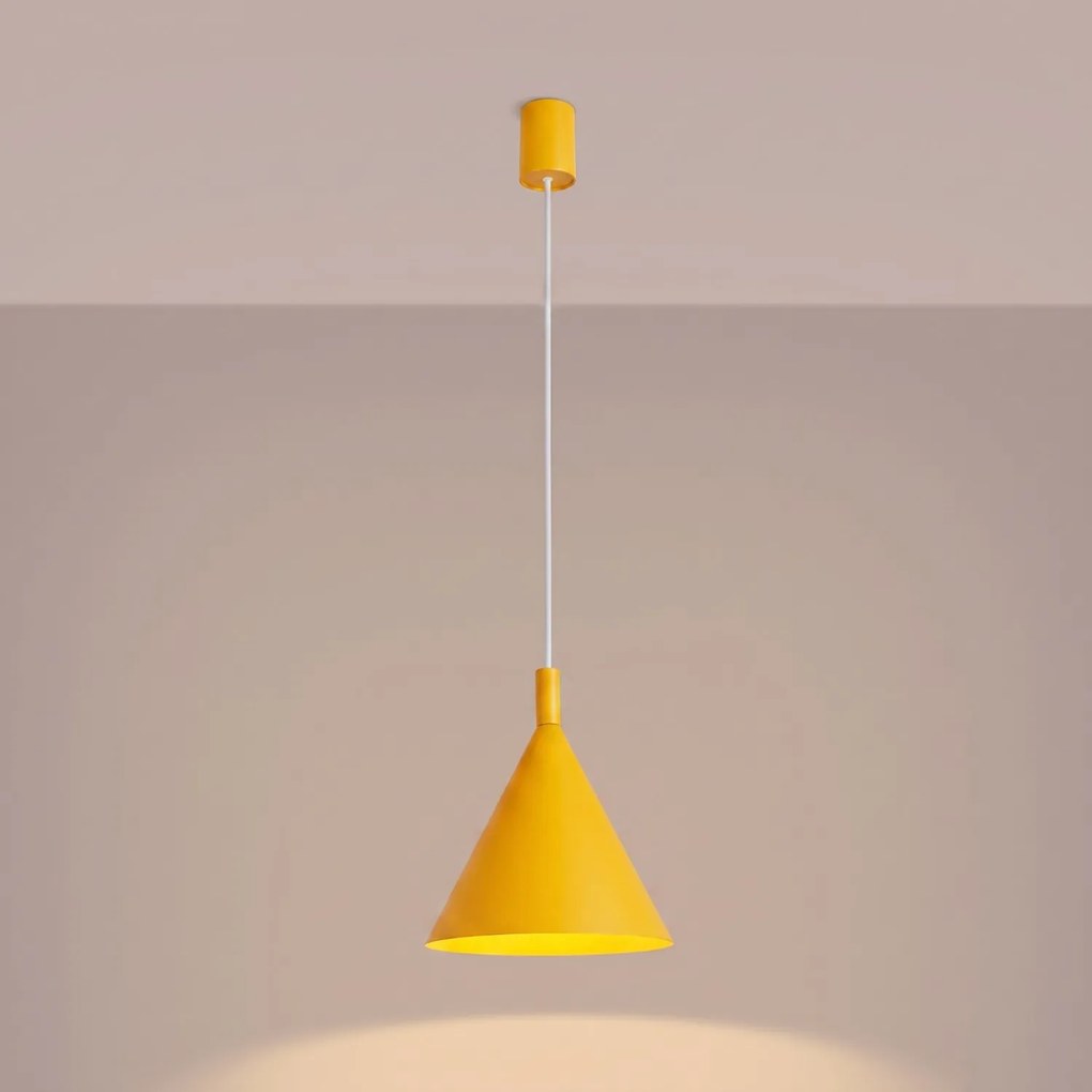Sollux Lighting Závěsné svítidlo NOX 25 žluté