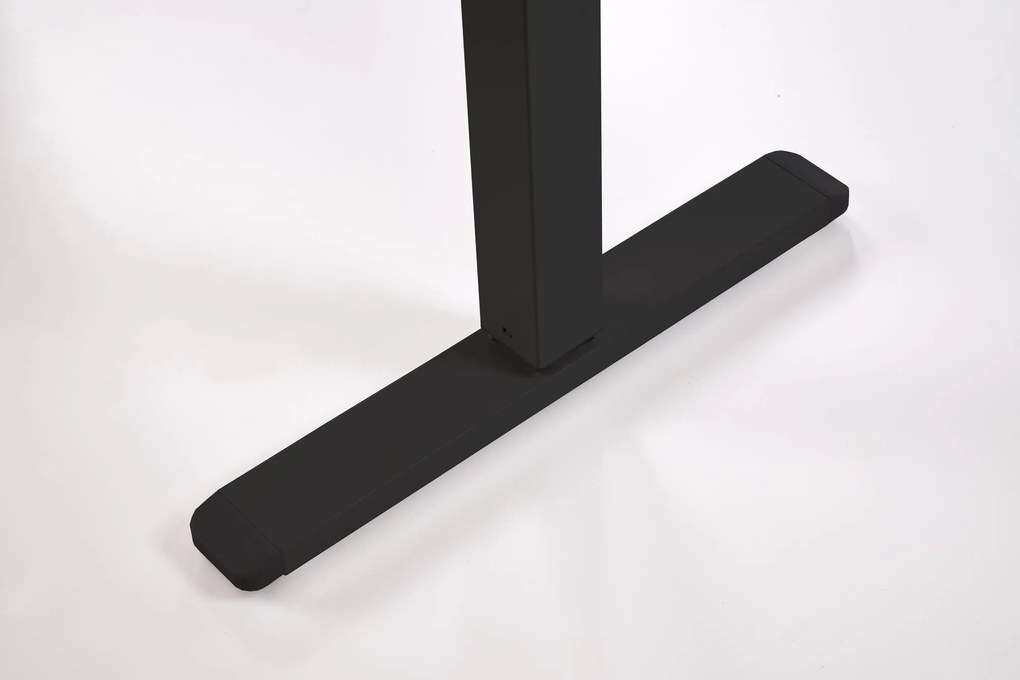 Výškově nastavitelný stůl B54 120 cm dub artisan/černý
