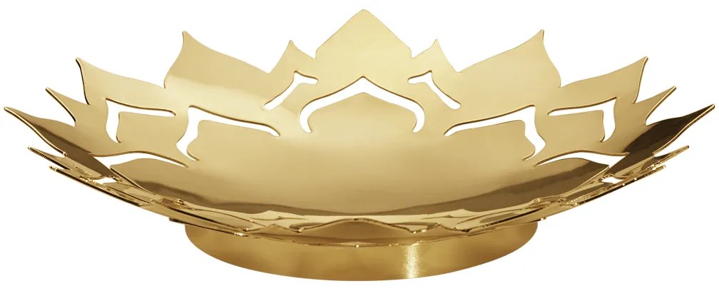 Zlacená mísa Ice Flower Bowl 2020, malá - Georg Jensen