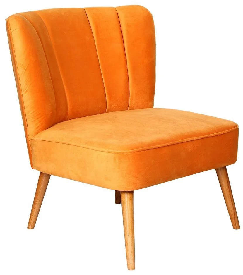 Atelier del Sofa Křeslo Moon River - Orange, Oranžová