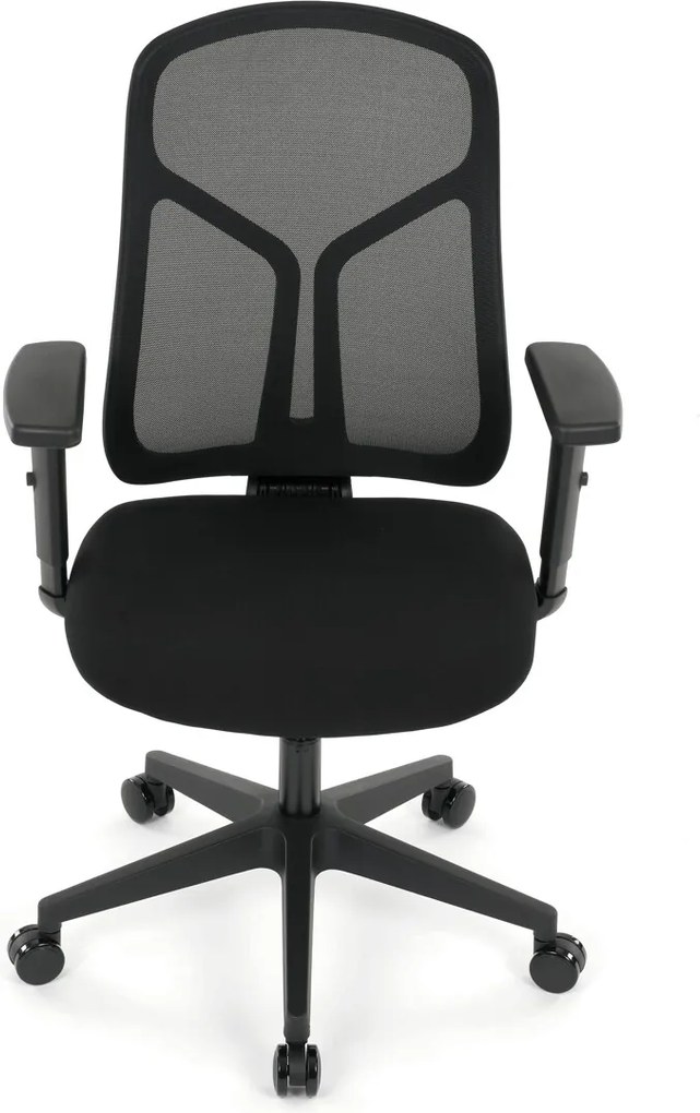 Ergonomická kancelářská židle NOMI - černá síťovina