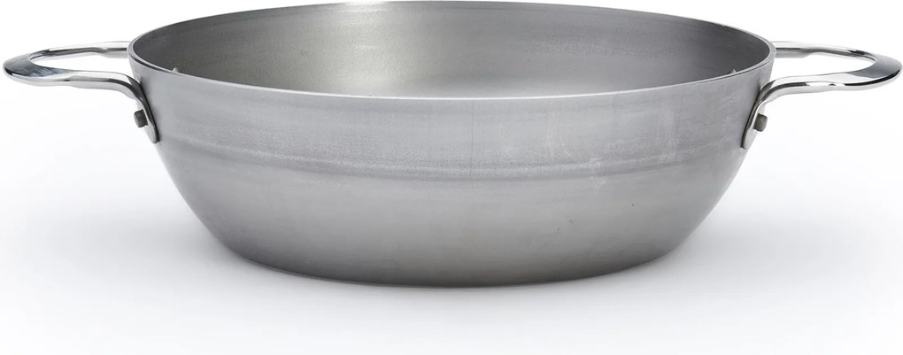 Ocelová hluboká servírovací pánev de Buyer MINERAL B P.24cm 2,5l