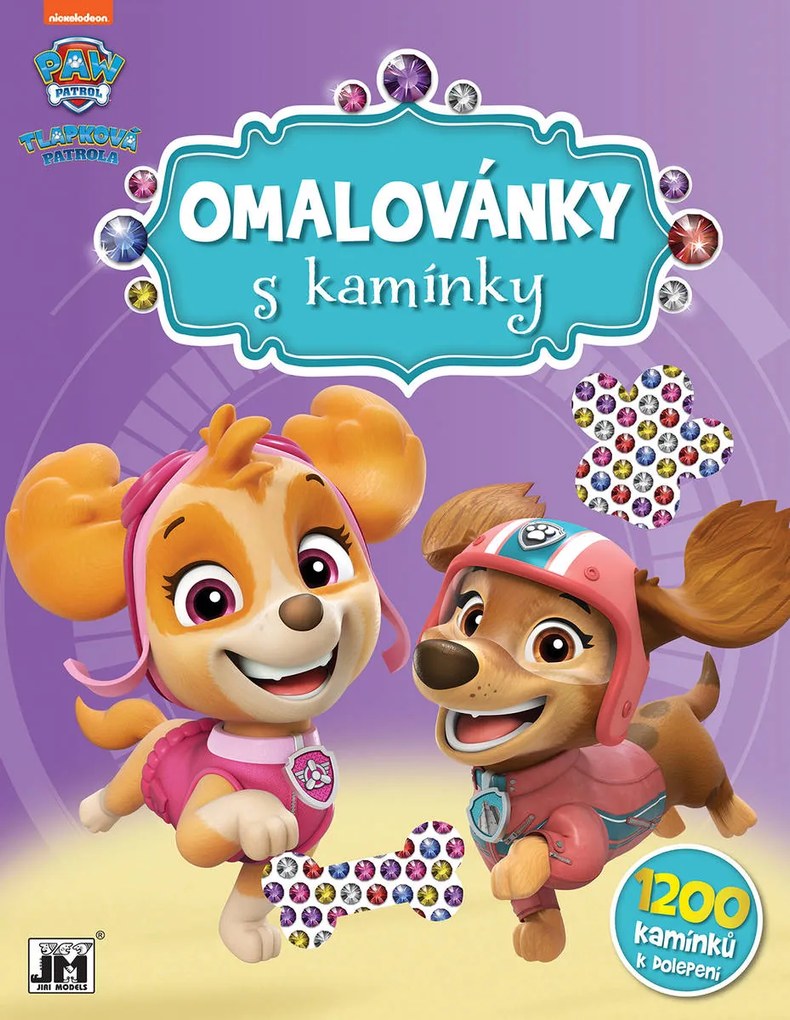 JIRI MODELS Omalovánky s kamínky Tlapková Patrola (Paw Patrol) 5